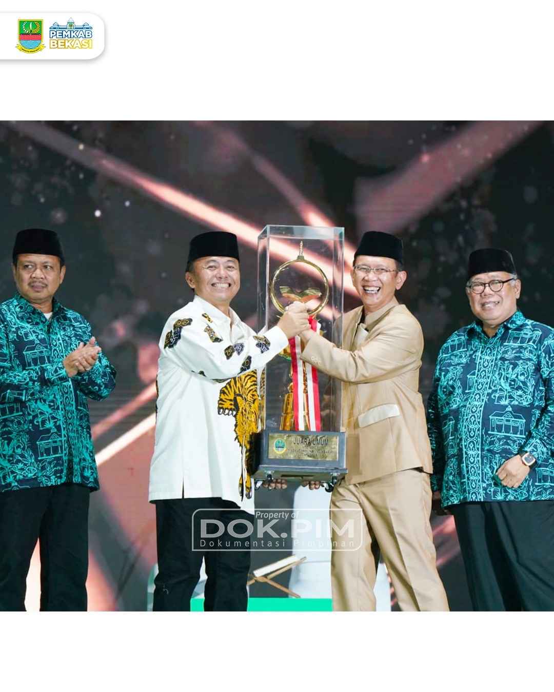 Cetak Sejarah Baru, Kabupaten Bekasi Jadi Juara Umum MTQ Ke-38 Tingkat Provinsi Jawa Barat