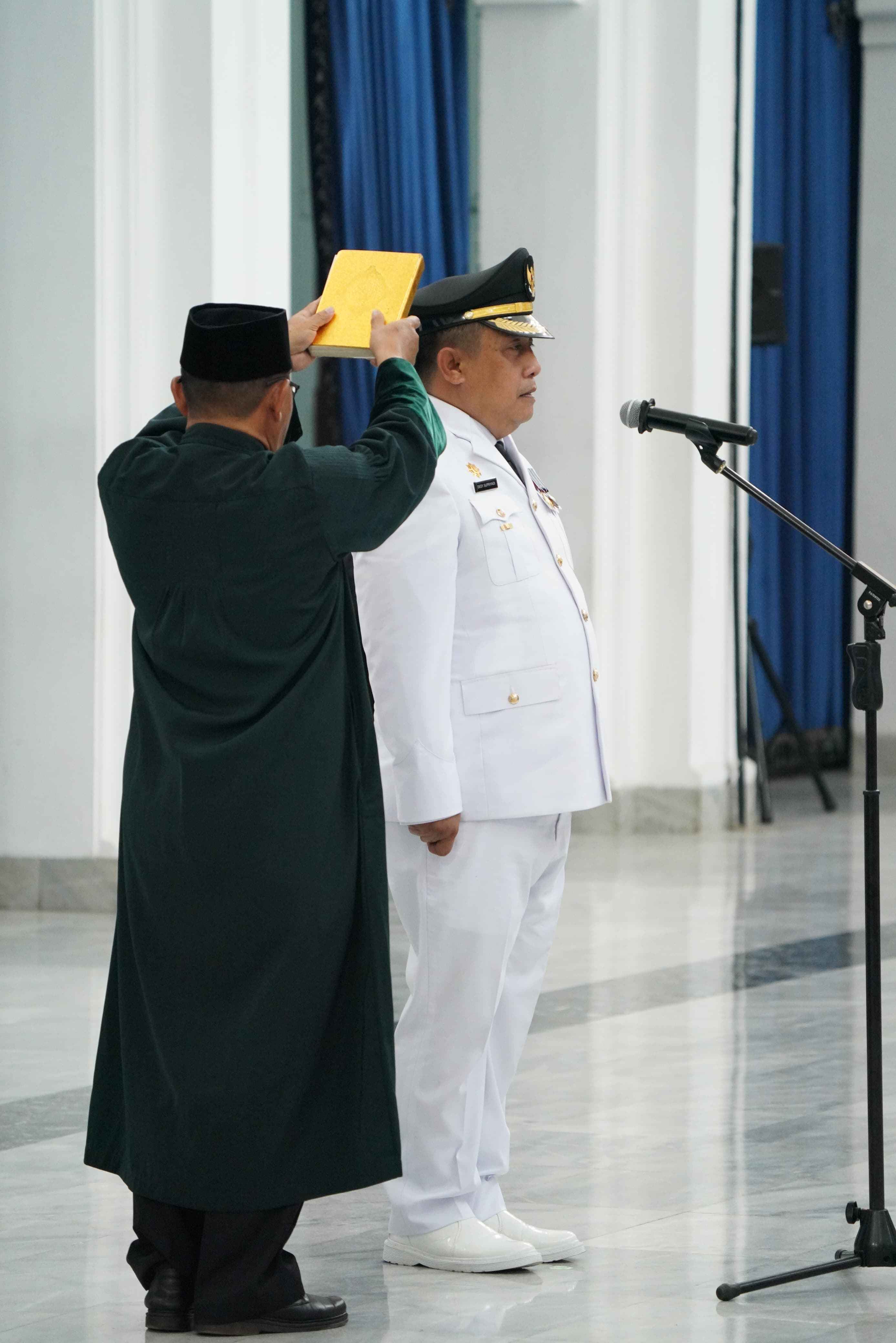 Dedy Supriyadi Resmi Dilantik Menjadi Pj. Bupati Bekasi