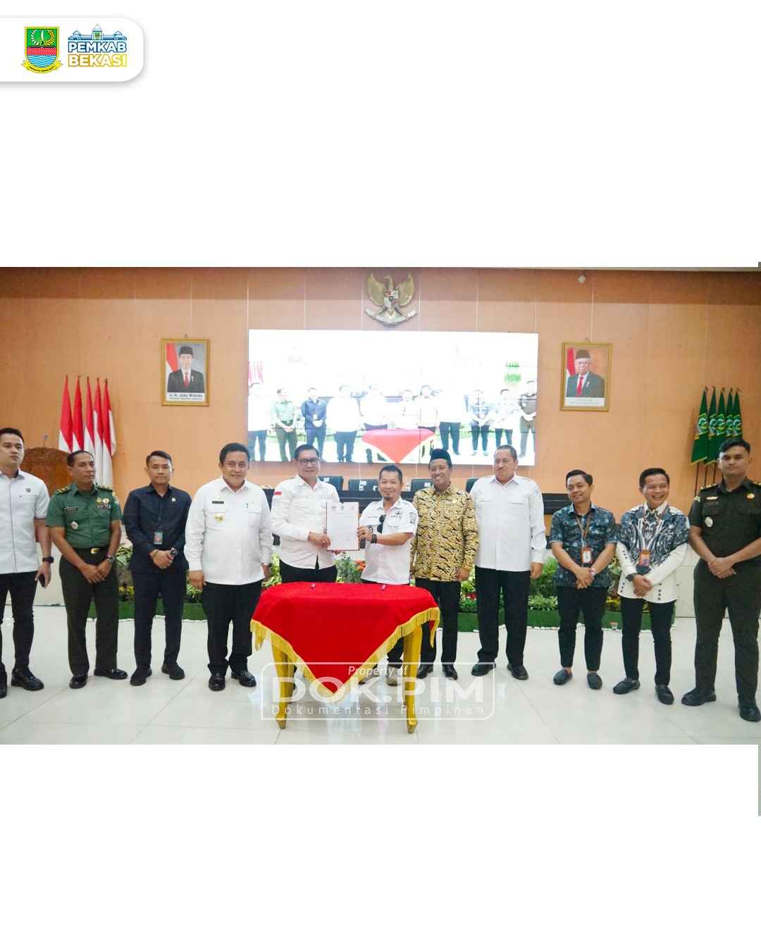 Pj. Bupati Bekasi Tegaskan Pentingnya Netralitas Kepala Desa dalam Mengawal Pilkada 2024